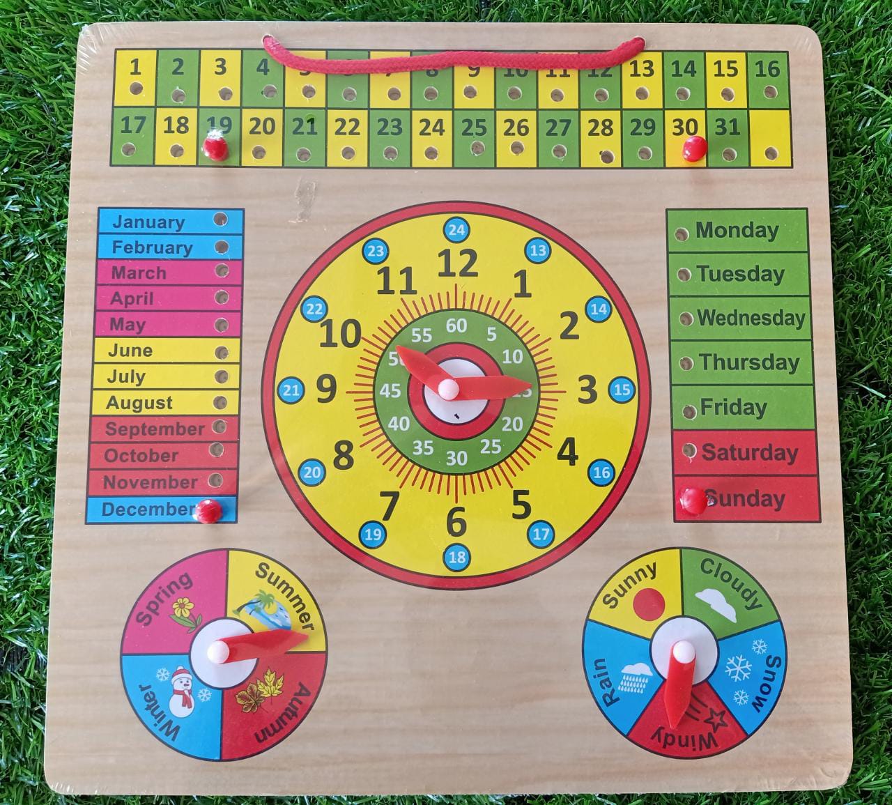 All in one Clock Board